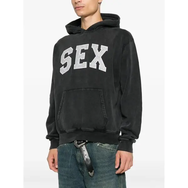 CARNE BOLLENTE Long-sleeve Hooded Sweatshirt