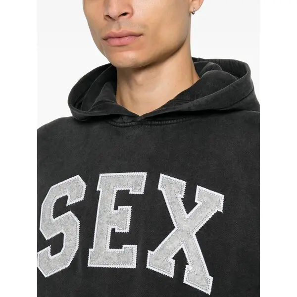 CARNE BOLLENTE Long-sleeve Hooded Sweatshirt