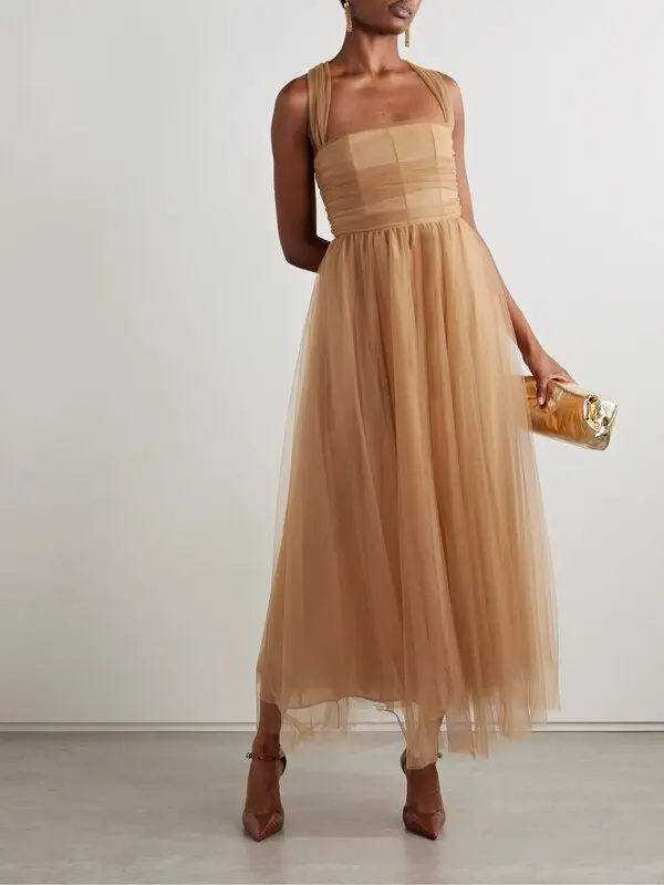 Staud Tulle Dress