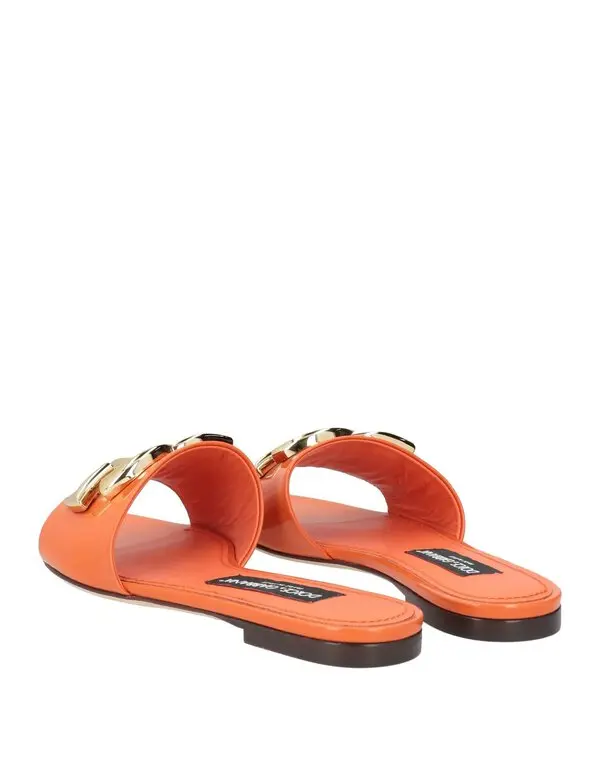 Dolce & Gabbana Minimalist Patent Leather Slides