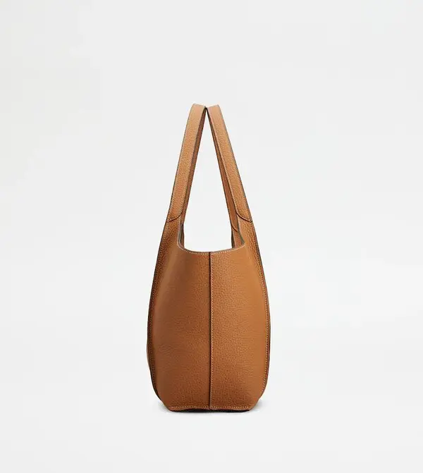 TOD'S T Timeless Shopping Bag In Leather Small