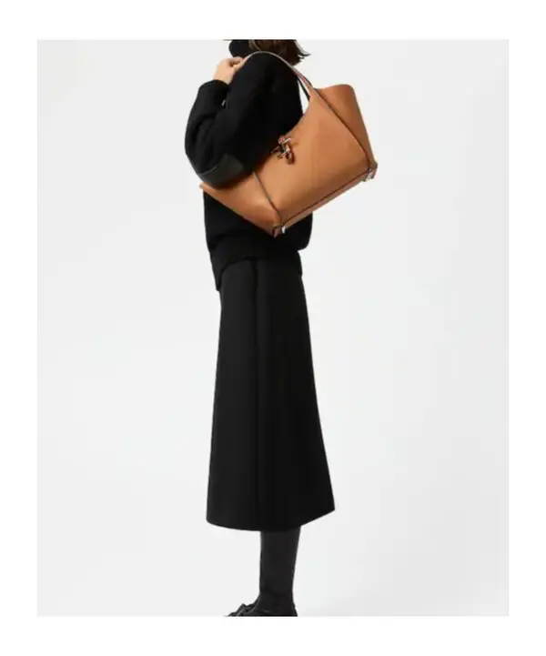 TOD'S T Timeless Shopping Bag In Leather Small