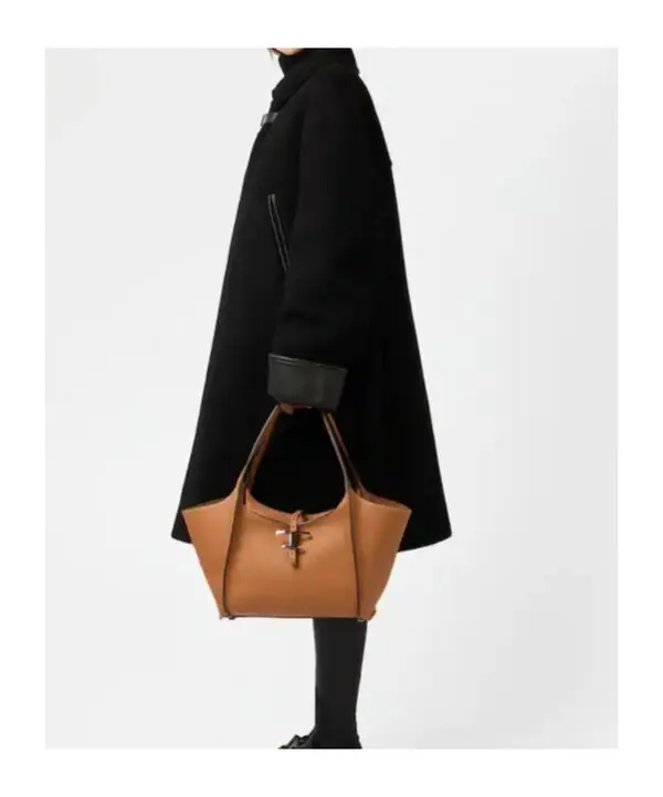 TOD'S T Timeless Shopping Bag In Leather Small
