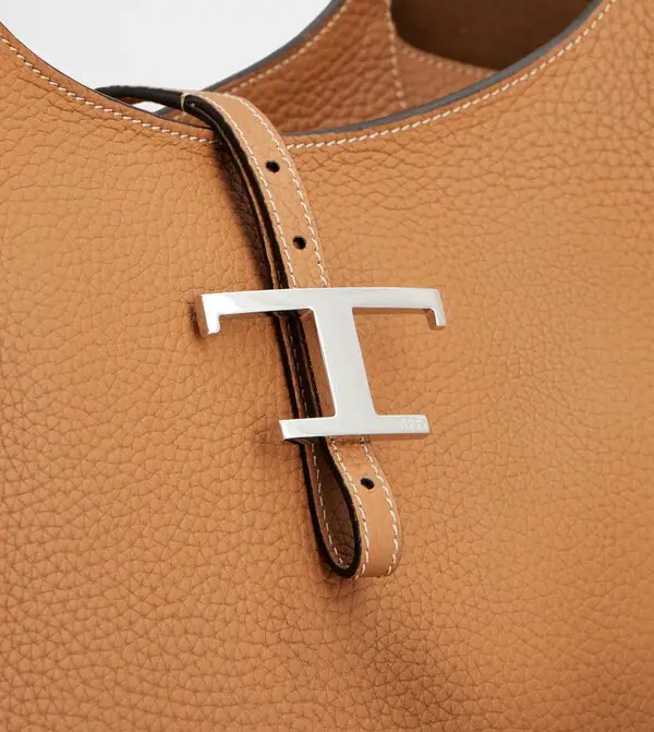 TOD'S T Timeless Shopping Bag In Leather Small