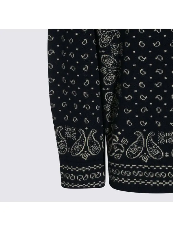 Guest In Residence Intarsia Cashmere Cardigan