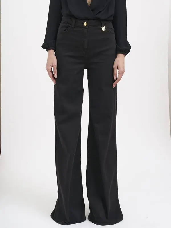 Elisabetta Franchi Wide-leg Jeans