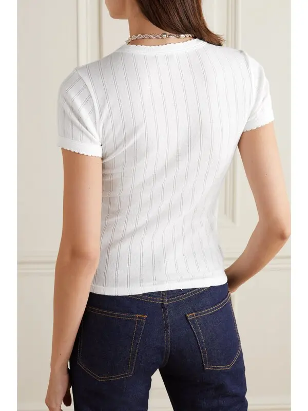 LESET Cotton-jersey T-shirt - No