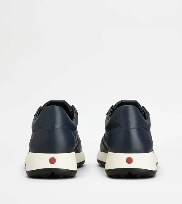 TOD'S Red Dot Sneakers In Leather