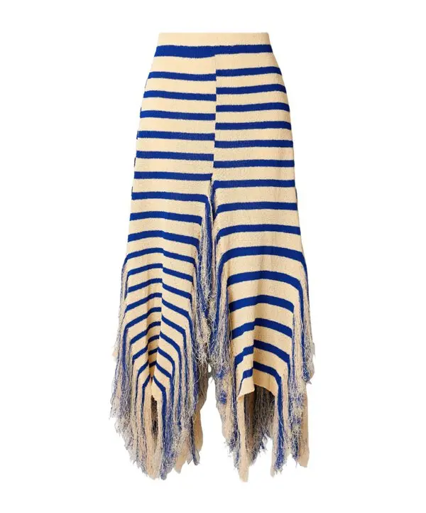Proenza Schouler Simple Fringed Dress