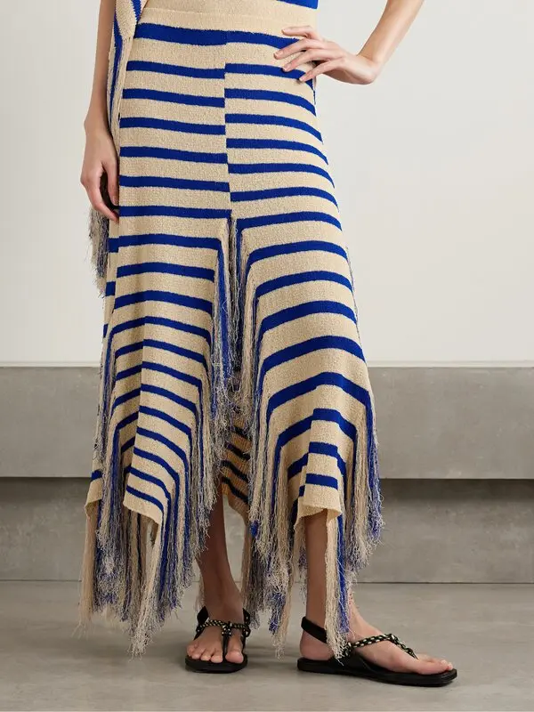 Proenza Schouler Simple Fringed Dress
