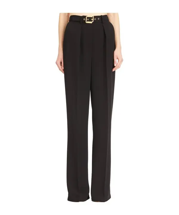 Elisabetta Franchi Pleated Casual Trousers