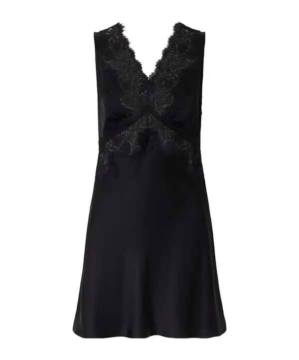 Rixo Lace-trimmed Crepe Midi Dress