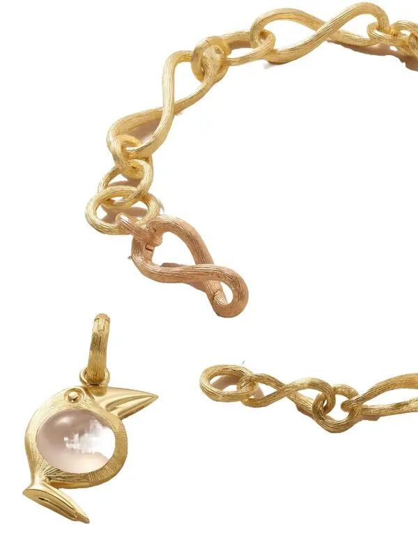 OLE LYNGGAARD COPENHAGEN Yellow And Rose Gold Quartz Bracelet