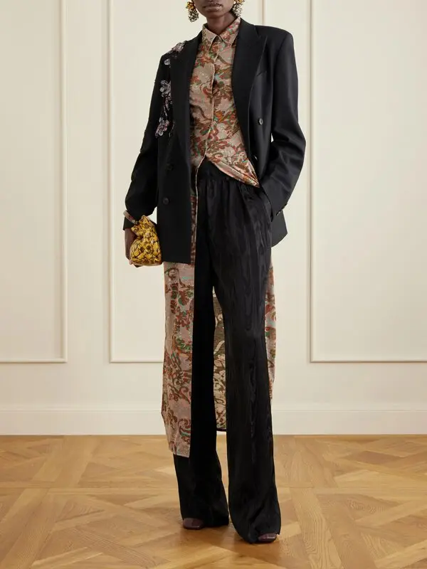 Dries Van Noten Light Flowing Long Dress