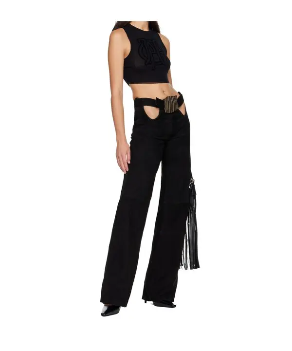 JEAN PAUL GAULTIER Cut-out Casual Trousers