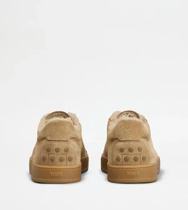 TOD'S Sneakers In Suede Lining In Sheepskin