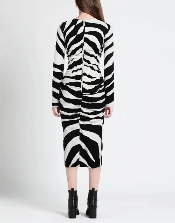 Dolce & Gabbana Zebra Print Fitted Dress