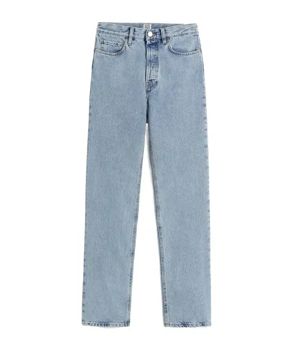 TOTEME Mid-rise Straight Leg Jeans