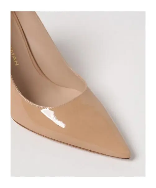 STUART WEITZMAN Pointed High Heels - Nude