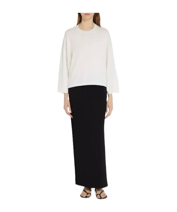 Khaite Sigrid Fine Wool Long Dress