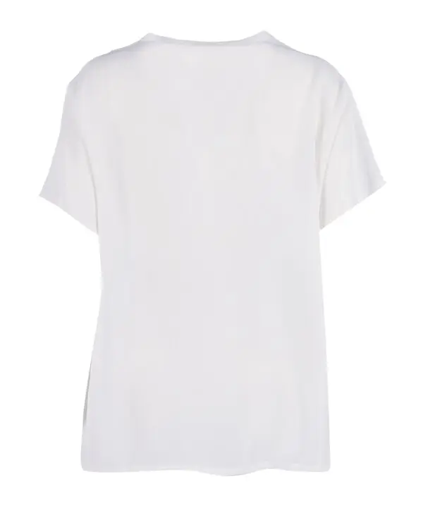 Ermanno Scervino Floral-embroidered T-shirt