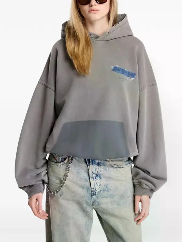 REPRESENT Ransom Logo-print Hoodie