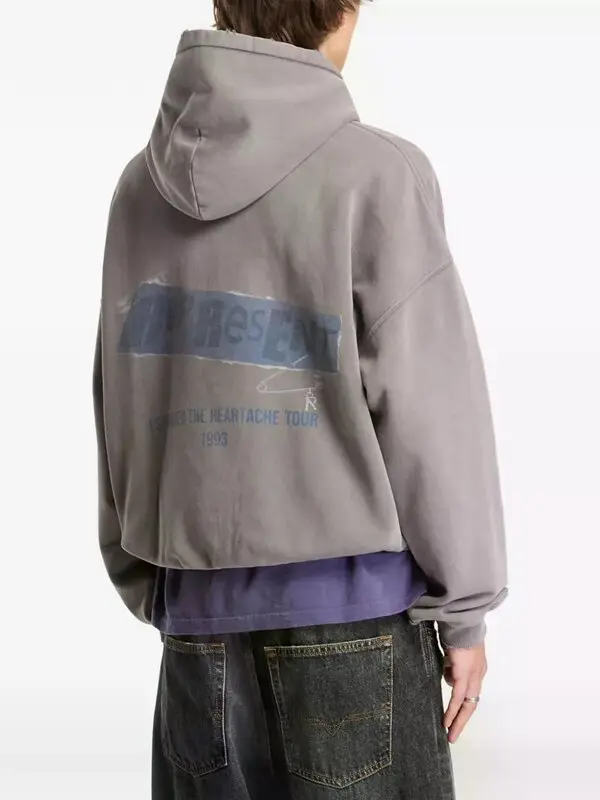 REPRESENT Ransom Logo-print Hoodie