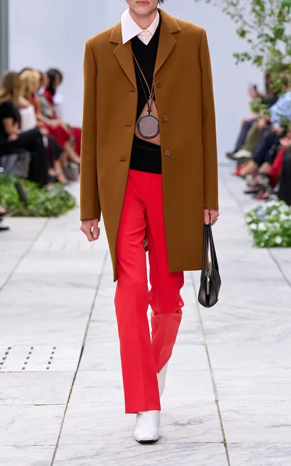 Michael Kors Reefer Wool-blend Coat