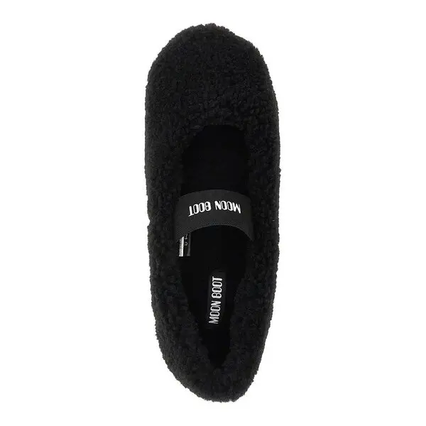 Moon Boot Shearling Ballet Flats