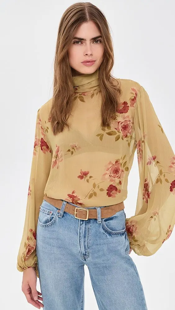 REFORMATION Velma Top