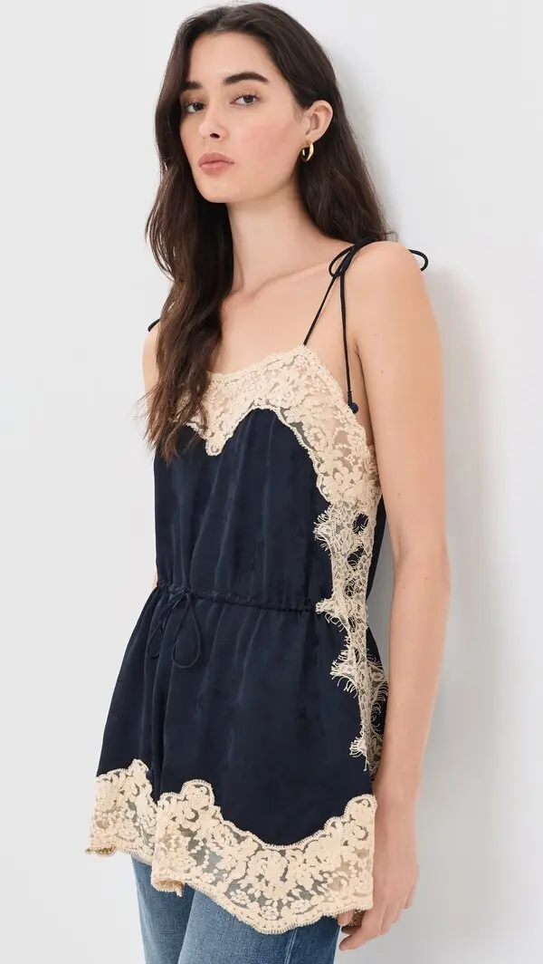 Sea Shay Lace Tie Camisole
