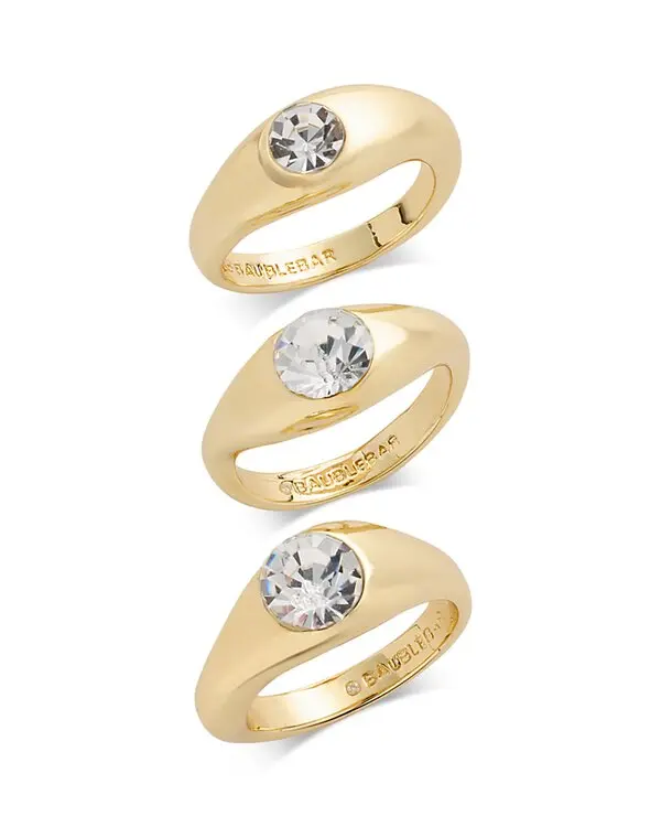 Baublebar Abigail Ring Stack, Set Of 3