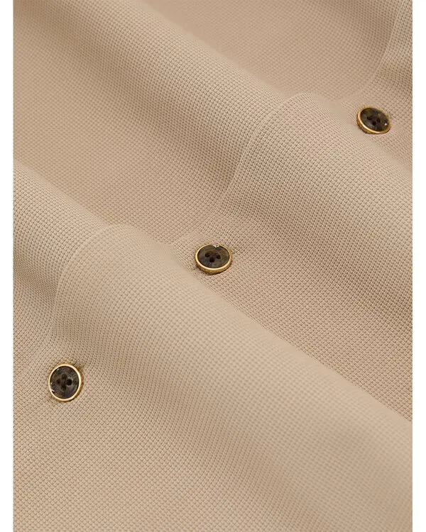 REISS River Textured Short Sleeve Shirt