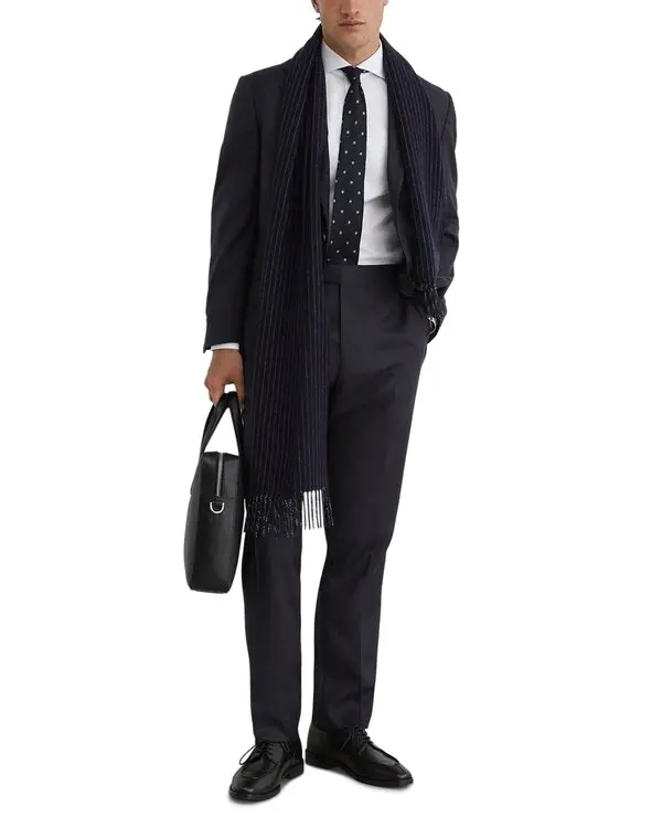 REISS Success Classic Fit Wool Suit Pants