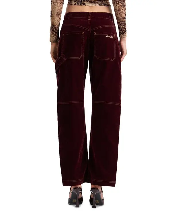 Avec Les Filles High Rise Barrel Leg Carpenter Jeans