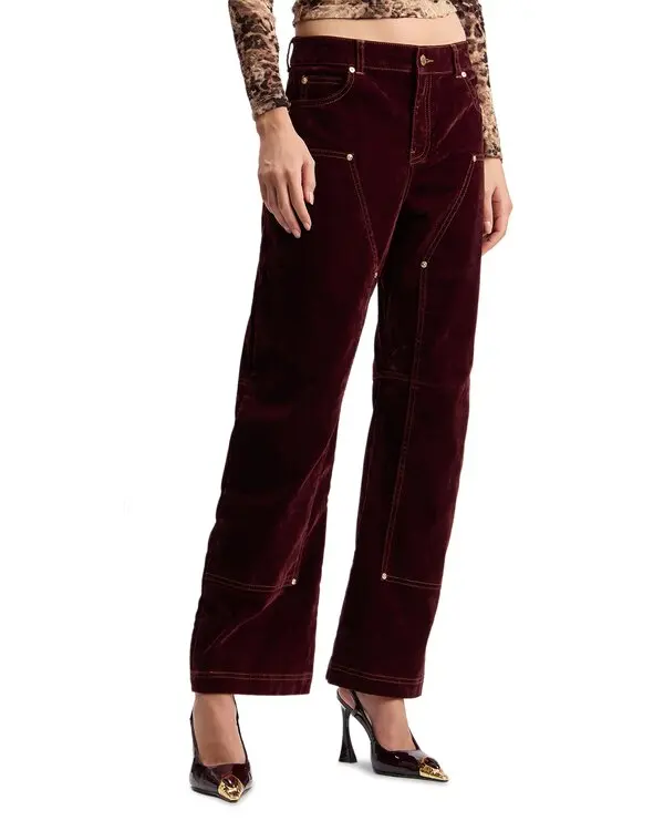 Avec Les Filles High Rise Barrel Leg Carpenter Jeans