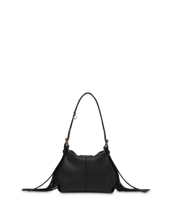 Maje Miss M Micro Leather Shoulder Bag
