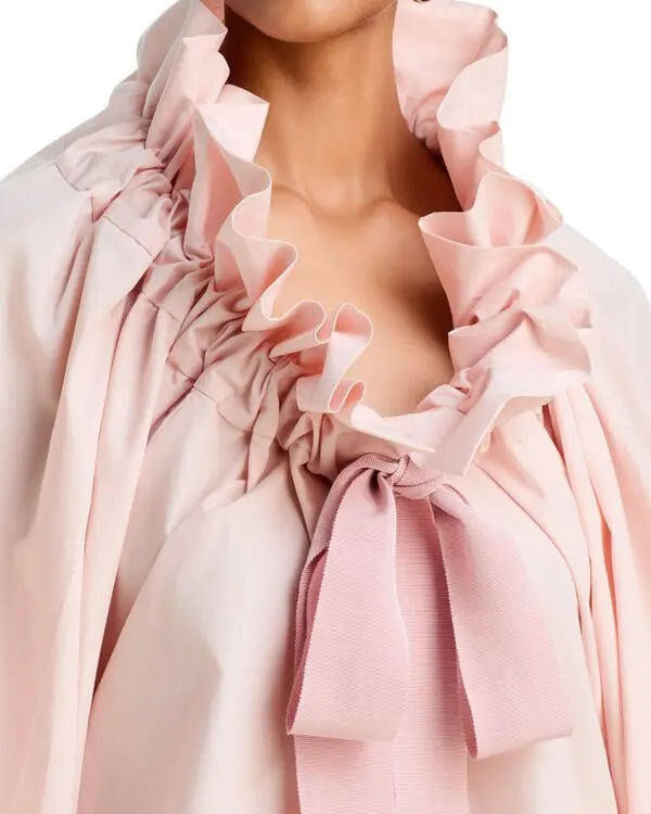 PATOU La Iconic Volume Blouse - Pink