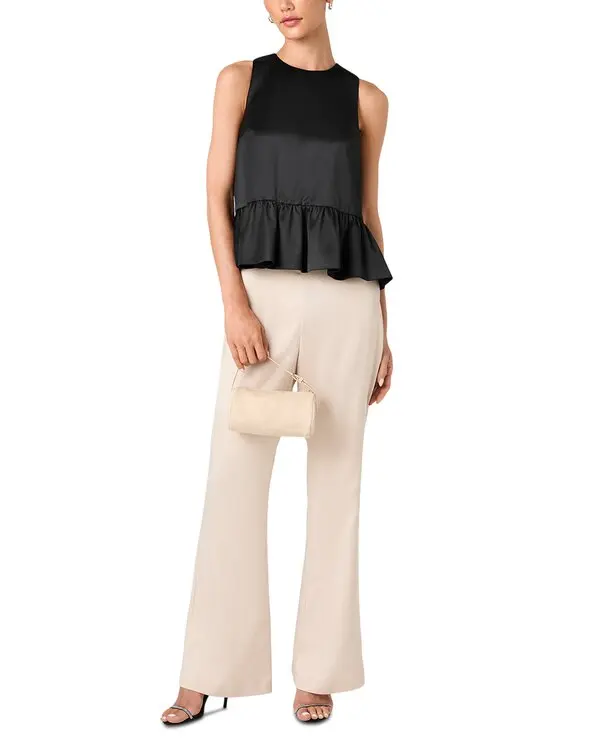 French Connection Carey Satin Sleeveless Top