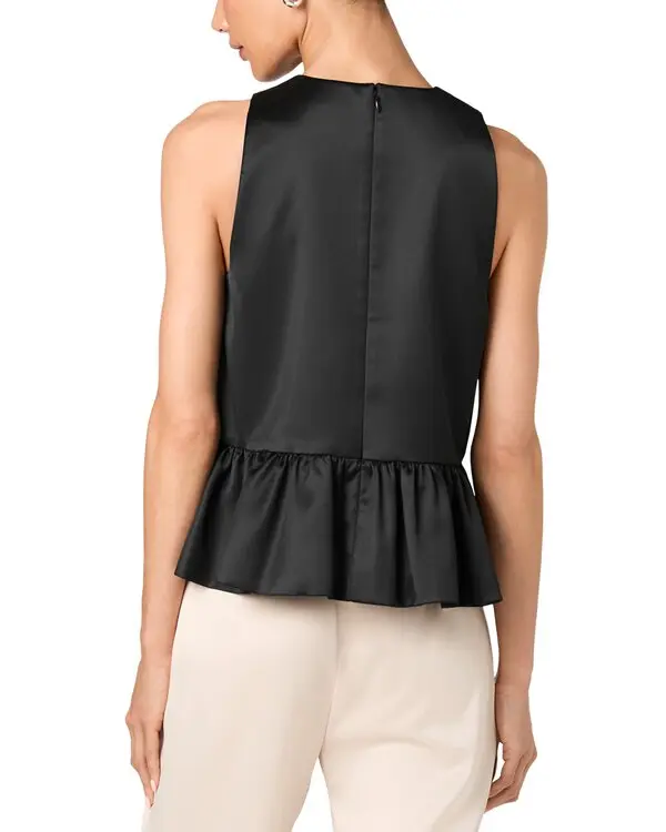 French Connection Carey Satin Sleeveless Top