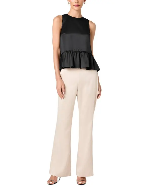 French Connection Carey Satin Sleeveless Top