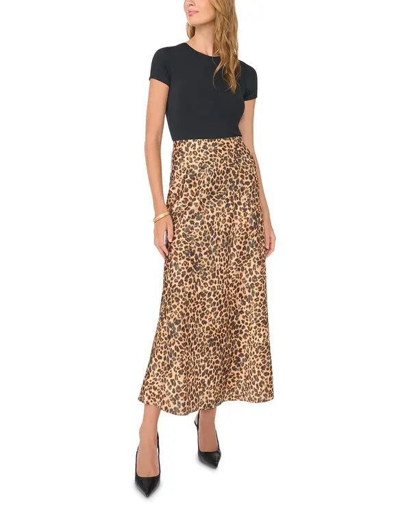 Vince Camuto Bias Cut Maxi Skirt