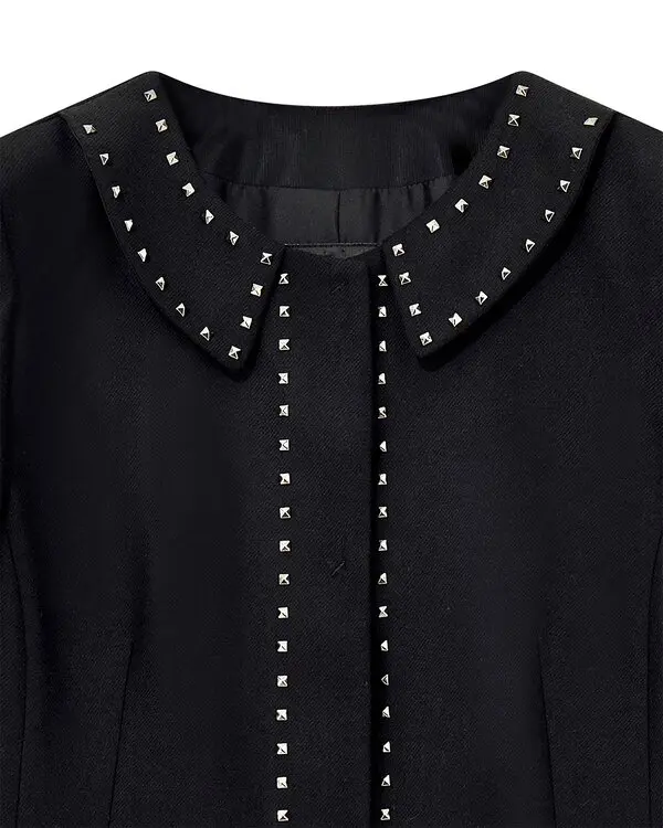 Emporio Armani Collared Stretch Blend Blazer