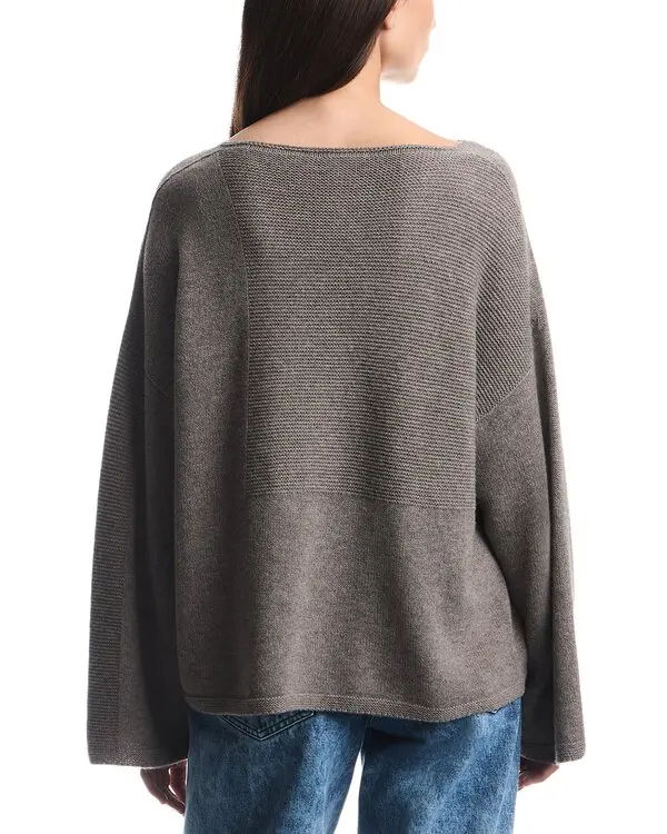 Emporio Armani Wool & Cashmere Boat Neck Sweater