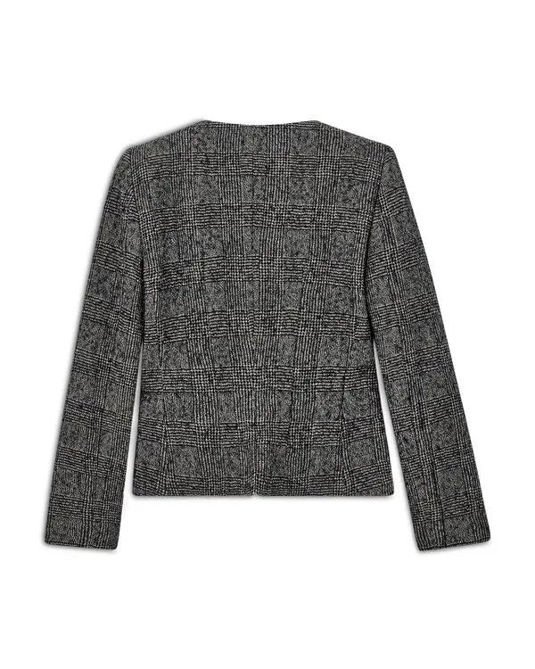 Emporio Armani Wool Asymmetrical Jacket