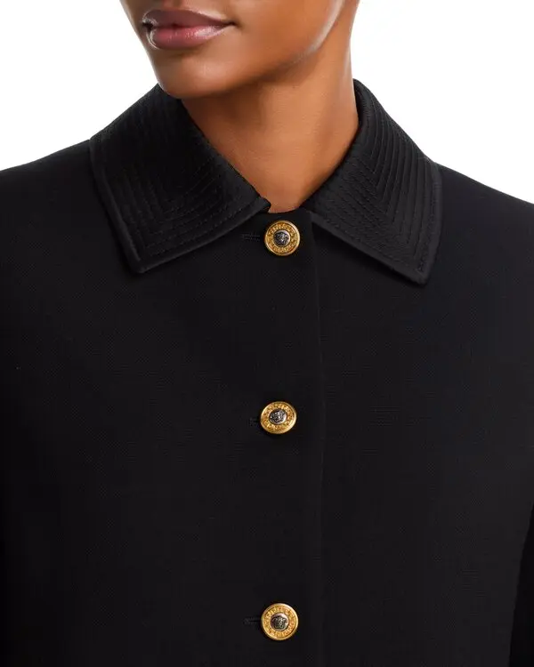 Versace Lightweight Wool Coat