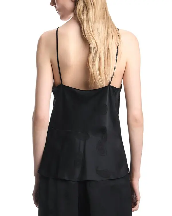 Emporio Armani Cowl Neck Bias Seam Camisole