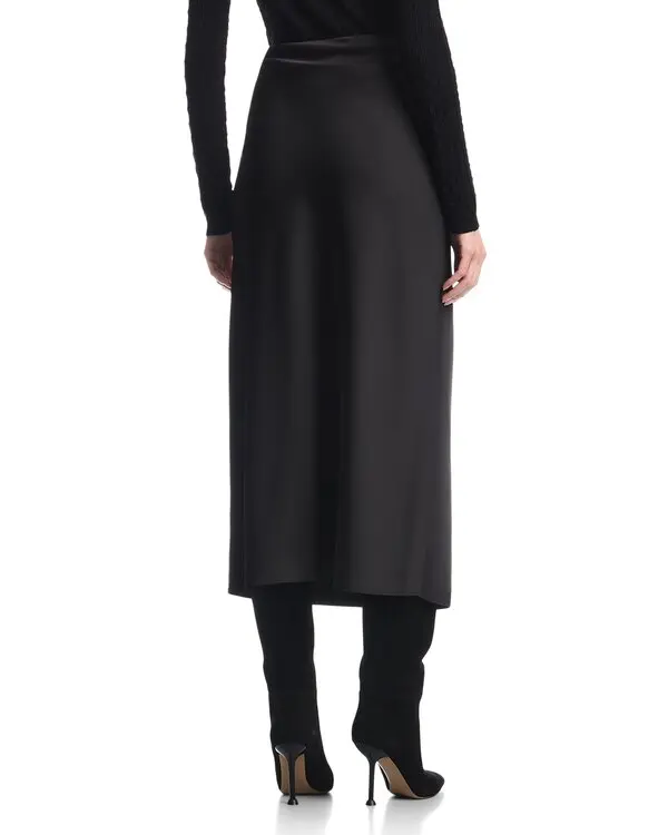 Emporio Armani Satin Pull On Skirt