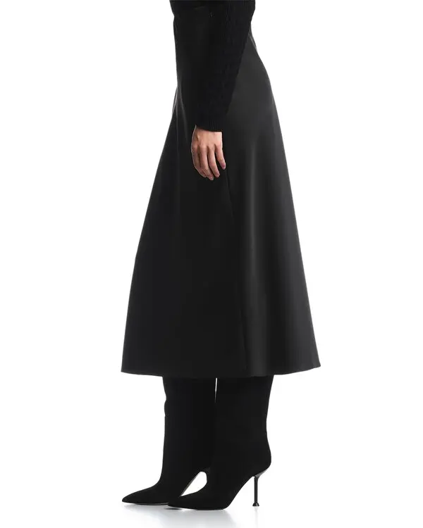Emporio Armani Satin Pull On Skirt