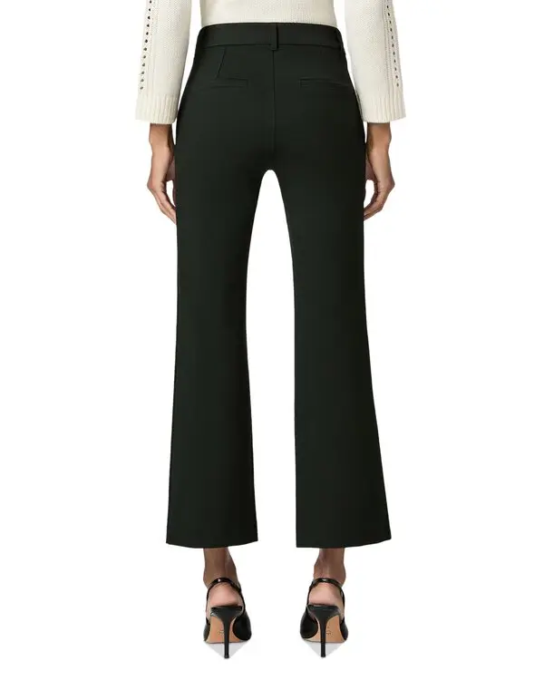 Paige Monterey Ponte Cropped Flare Pants